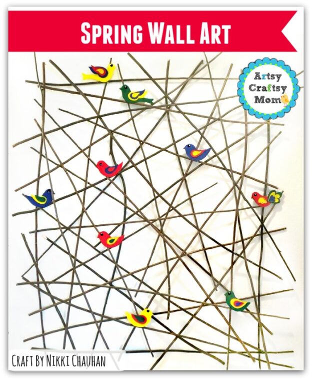 20 DIY Wall Hangings for Spring | Spring Decor Ideas