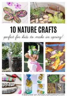 72 Fun, Easy Spring Crafts for Kids - Artsy Craftsy Mom