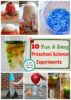 10 Fun and Easy Preschool Science Experiments - Artsy Craftsy Mom