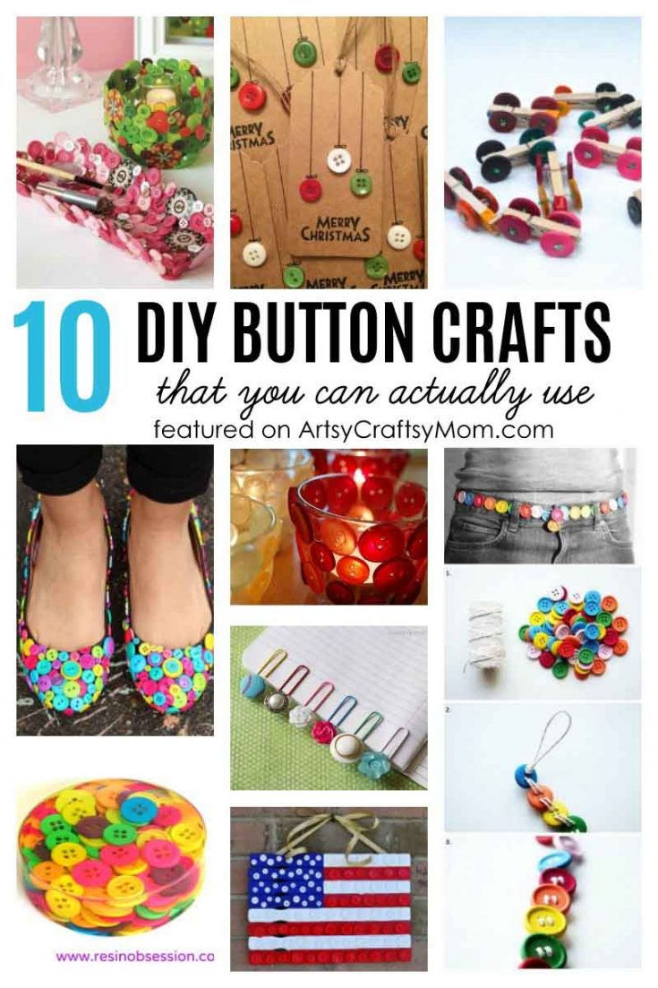50+ Best Button Craft Ideas that are Both Creative & Fun