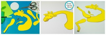 Giraffes Can’t Dance - Dancing Giraffe Wall Art - Artsy Craftsy Mom
