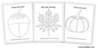 Free Thanksgiving Preschool Activity Pack - Artsy Craftsy Mom