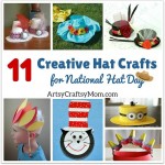 11 Creative Hat Crafts for National Hat Day - Artsy Craftsy Mom