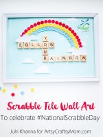 10 Creative Scrabble Tile Crafts for Kids and Teens
