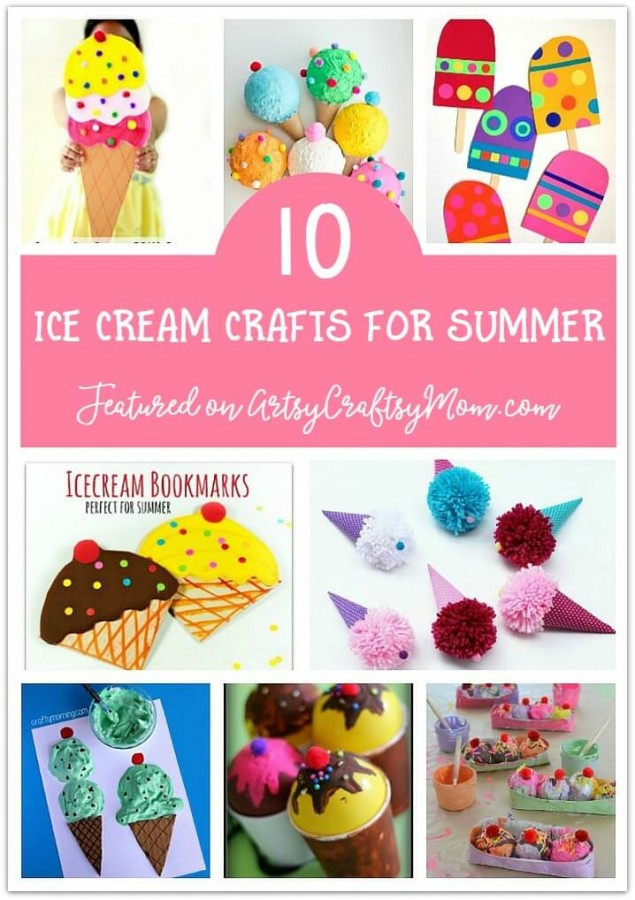 100 Summer Crafts & Activities for Kids - Summer Camp at home Ideas