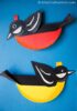 Rocking Spring Bird Paper Craft