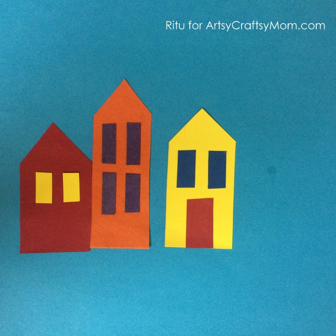 Circle Punch Paper Collage for Kids