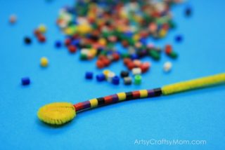 DIY Pipe Cleaner and Bead Snake Craft for Kids