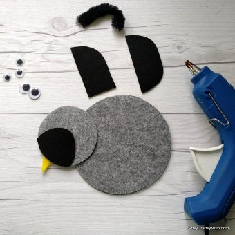 Q for Quail Craft with Printable Template - Artsy Craftsy Mom