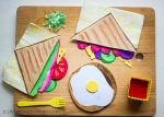 Pretend Play Food Collage - Paper Sandwich Craft for Kids