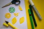 Pretend Play Food - Frosted Lemonade Paper Craft