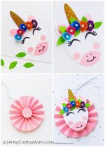 DIY Unicorn Paper Ornament