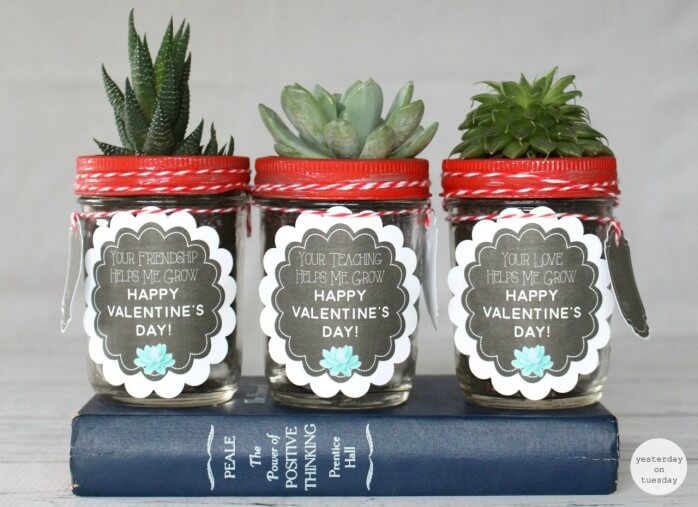 10 DIY Valentine's Day Gifts for Teachers that Kids can Make