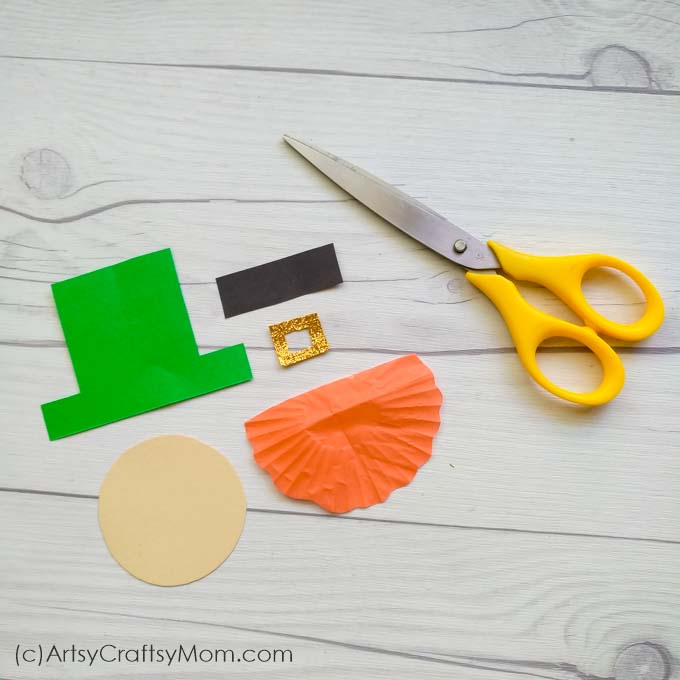 St Patrick's Day Leprechaun Popsicle Stick Craft for Kids