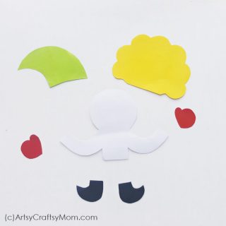 Paper Clown Puppet for Kids + Free Printable Template