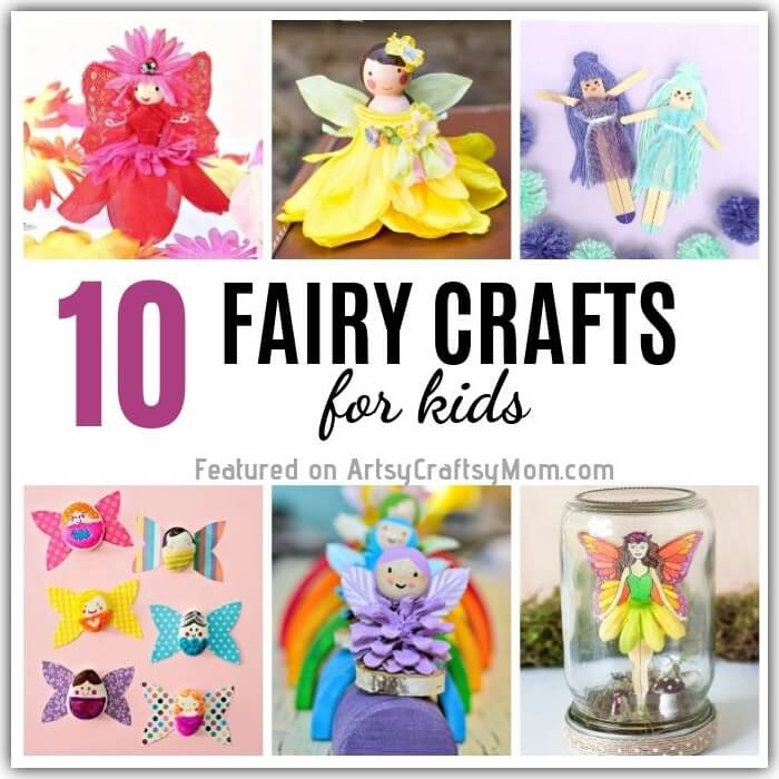 10 Fantastic Fairy Crafts for Kids | Fairy Day Crafts