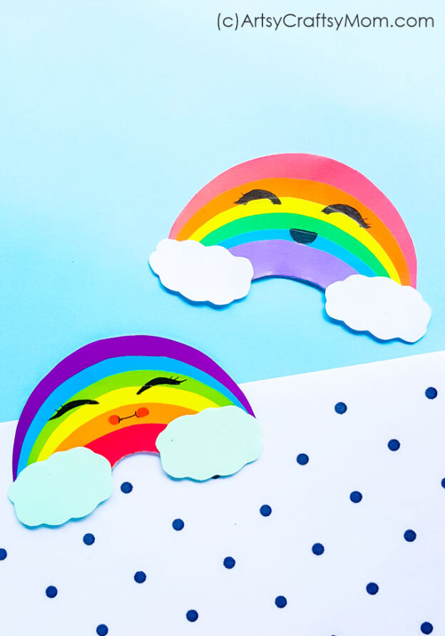 10 Rainbow Party Craft Ideas For Kids - Artsy Craftsy Mom