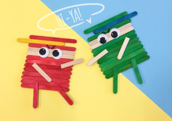10 Nimble Ninja Crafts for Kids