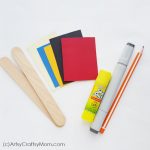 DC Superhero Paper Puppet Craft + Free Printable Template