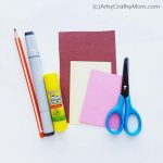 Printable Monkey Bookmark + Free Template
