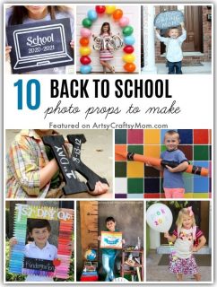 10 DIY Back to School Photo Props