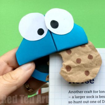 10 Fun Cookie Monster Crafts for Kids - Artsy Craftsy Mom
