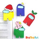 DIY AMONG US Craft using Cardboard Rolls - Artsy Craftsy Mom