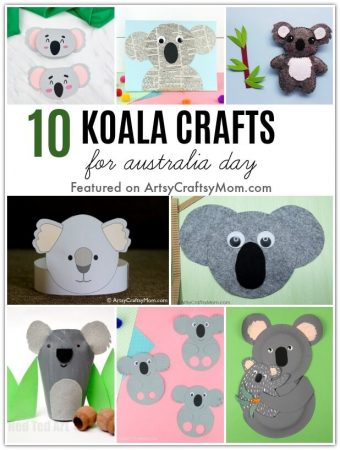10 Adorable Koala Crafts for Australia Day