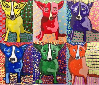 10 Gorgeous George Rodrigue Art Projects for Kids