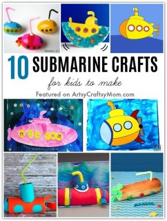 10 Snazzy Submarine Crafts for Kids
