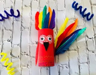 15 Pretty Parrot Crafts for Kids