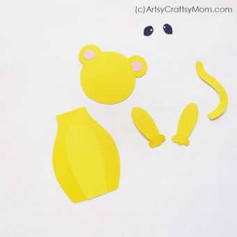 Paper Leopard Craft for Kids + Free Printable Template