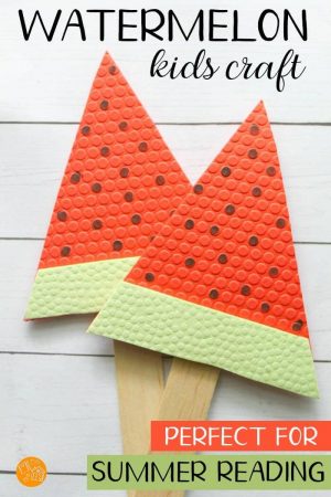 15 Wonderful Watermelon Crafts for Summer