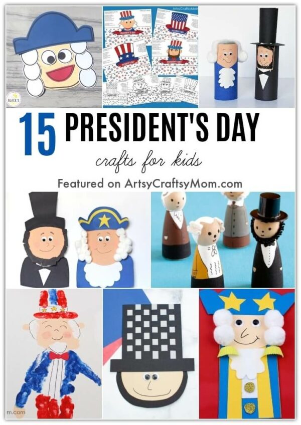 15 Easy and Fun President's Day Crafts for Kids