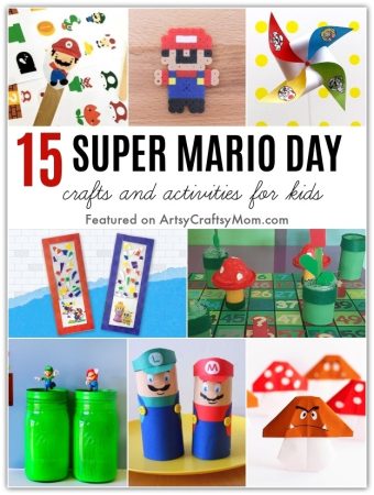 15 Fun Super Mario Crafts and Activities