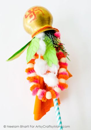 Cute and Easy Gudi Padwa Craft for Kids