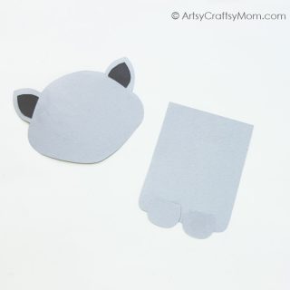 Simple and Cute Paper Bag Badger Craft For Kids