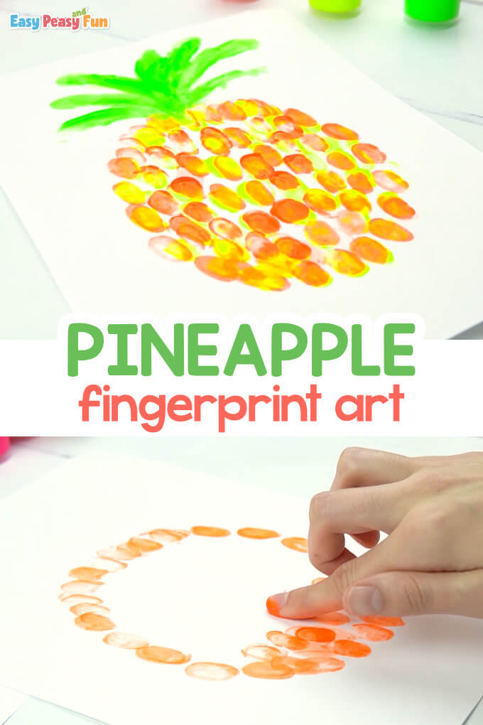 15 Bright and Breezy Pineapple Crafts for Kids