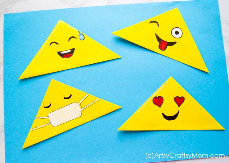 Super Cute Corner Emoji Bookmarks for Kids