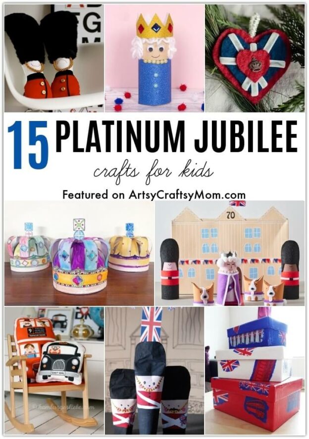15 Pretty and Perfect Platinum Jubilee Crafts for Kids