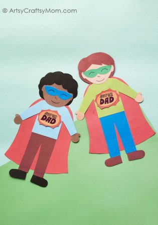 15 Fun Father's Day Paper Crafts for Kids