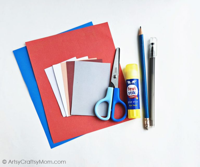 Papercraft Uncle Sam Puppet | Cute & Easy 4th of July Craft