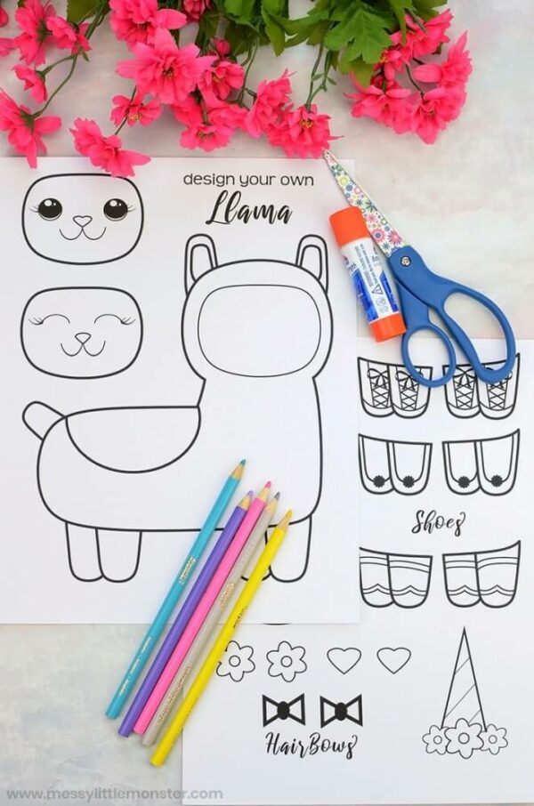 15 Pretty Printable Coloring Pages for Kids