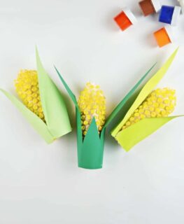 15 Cute and Colorful Corn Crafts for Fall
