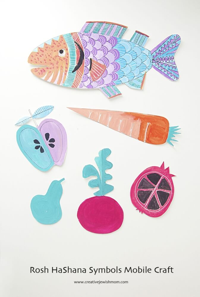 15 Beautiful Rosh Hashanah Crafts for Kids
