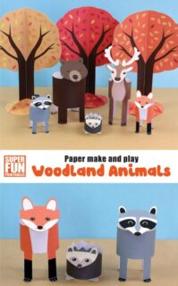 15 Cute and Wonderful Woodland Animal Crafts for Fall