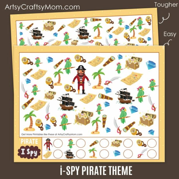 15 Playful Pirate Crafts for Kids - Artsy Craftsy Mom