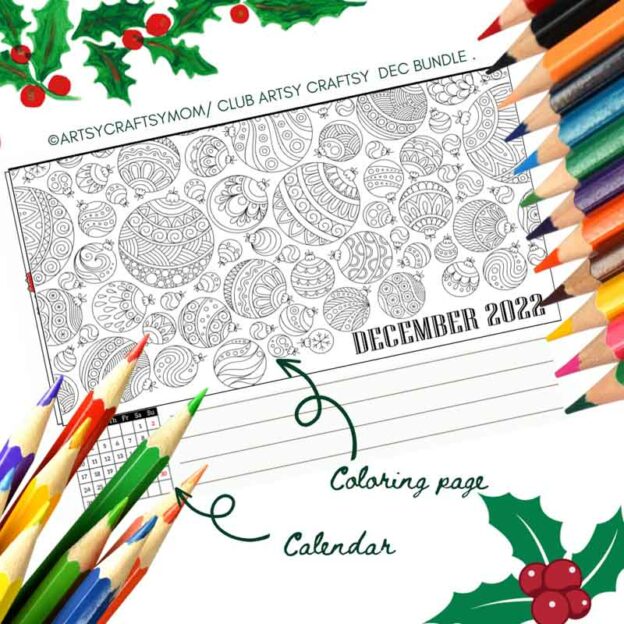 DECEMBER 2022 BUNDLE - Artsy Craftsy Mom