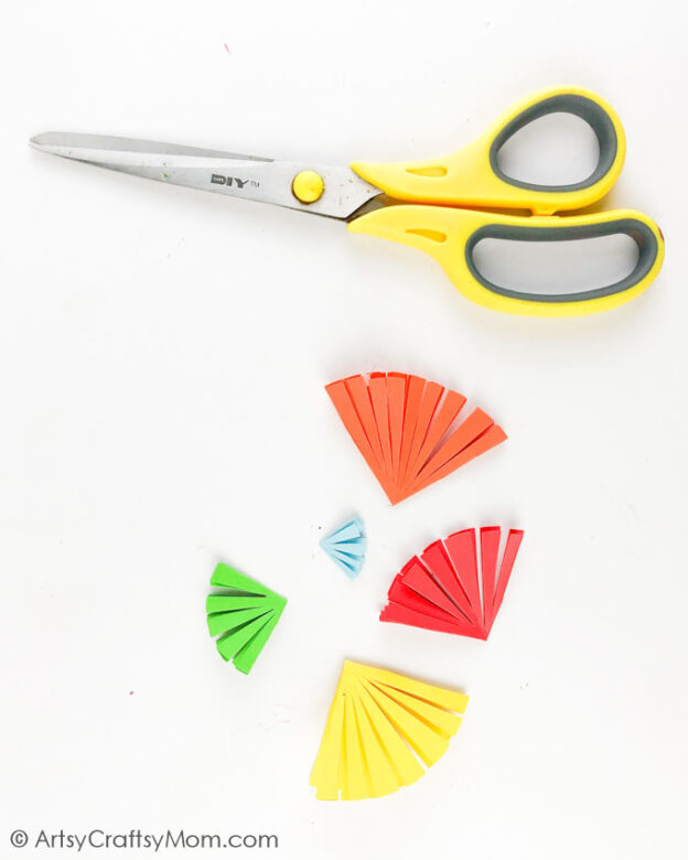 Super Easy Paper Plate Fireworks Craft for New Year