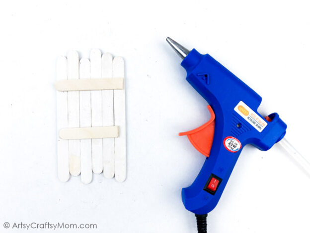 Adorable Craft Stick Olaf Craft for Kids